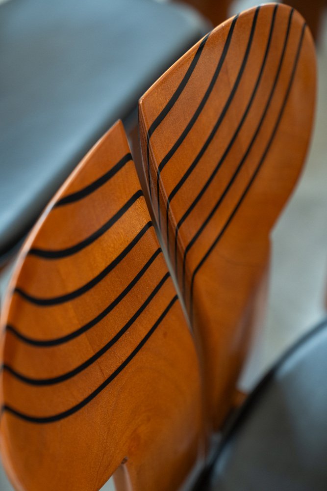 Chairs Mod. Africa by Afra Scarpa, 1990s, Set of 12 for sale at Pamono