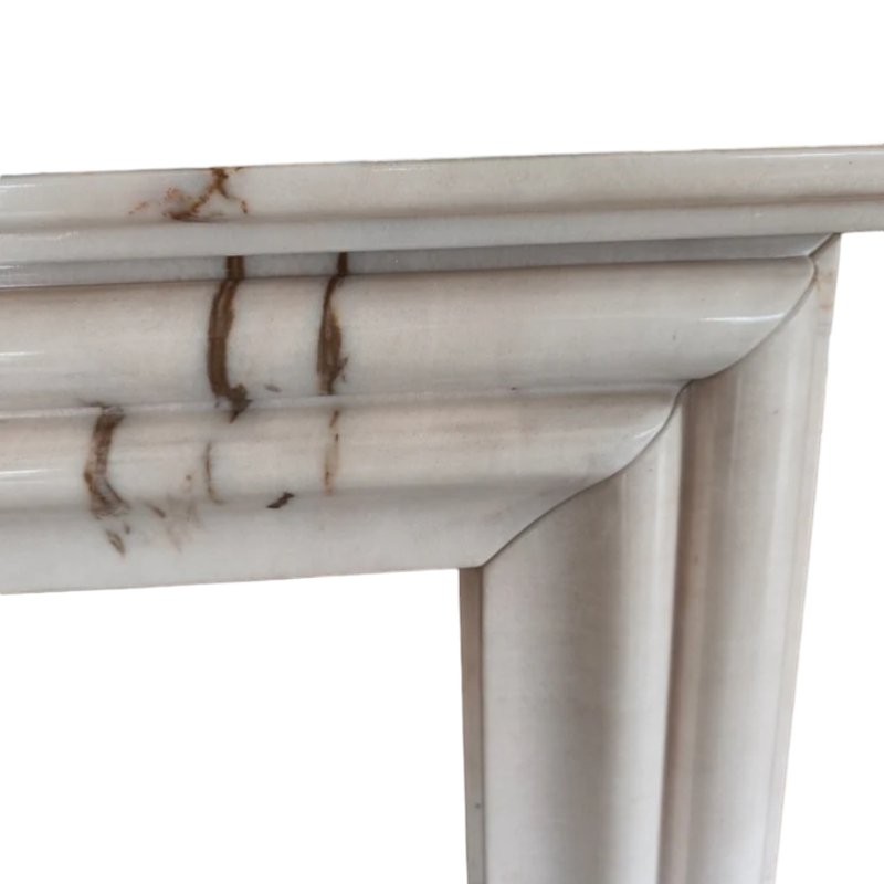 Portuguese Pink Marble Fireplace for sale at Pamono