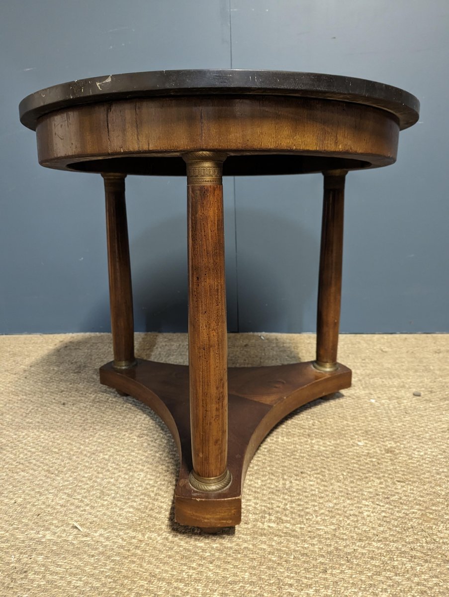 Empire Side Table in Mahogany for sale at Pamono