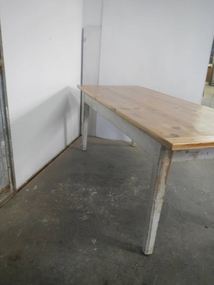 Dining Table in Spruce, 1970s for sale at Pamono