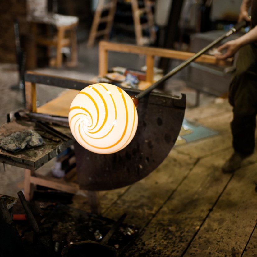 Candy Side Table in Yellow by Studio Berg for sale at Pamono