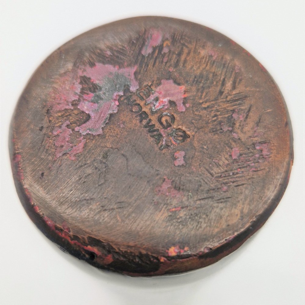 Vintage Enamelled Vase from Björn Engo, 1950s for sale at Pamono