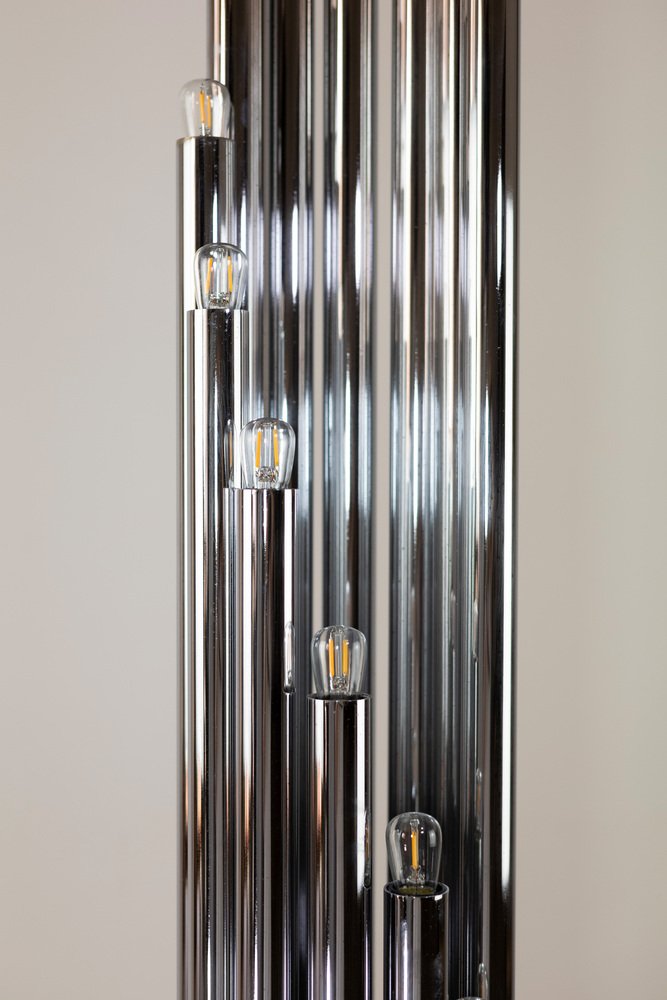 Mid-Century Organ Floor Lamp attributed to Goffredo Reggiani for ...