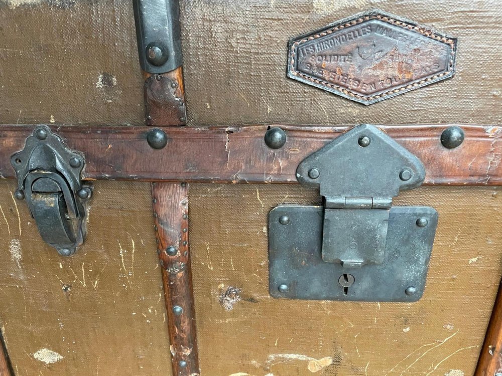 Vintage Transport Trunk, 1890s for sale at Pamono