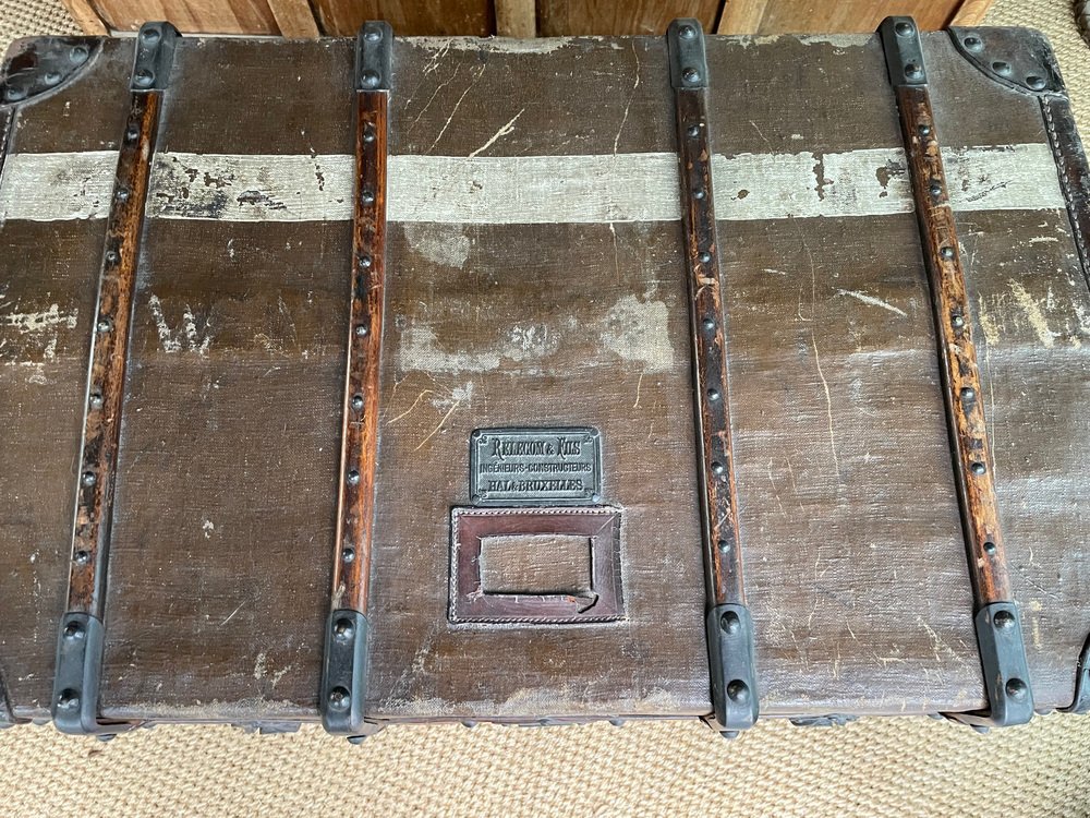 Vintage Transport Trunk, 1890s for sale at Pamono