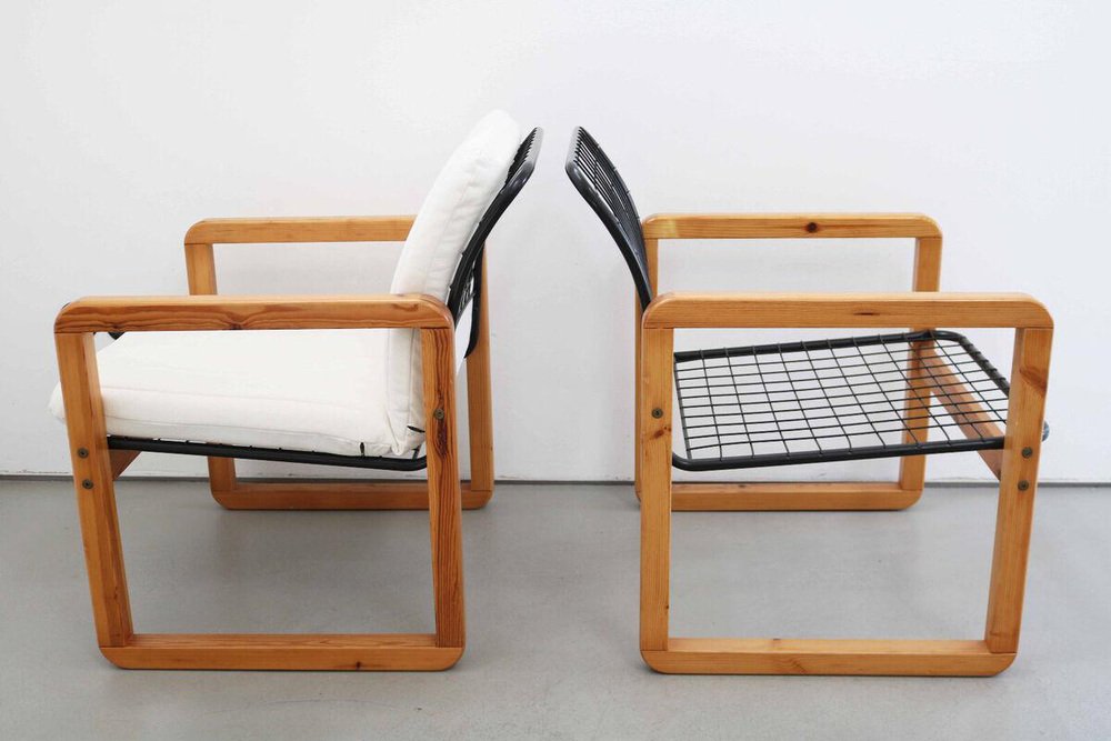 Wire Armchair by Knut & Marianne Hagberg for Ikea, 1982 for sale at Pamono