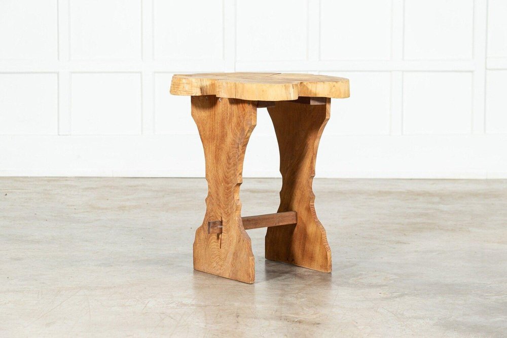 English Vernacular Elm Side Table for sale at Pamono