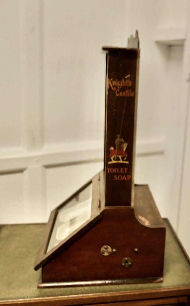 Knights Castile Chemist Shop Display Soap Dispensing Cabinet, 1890s for ...