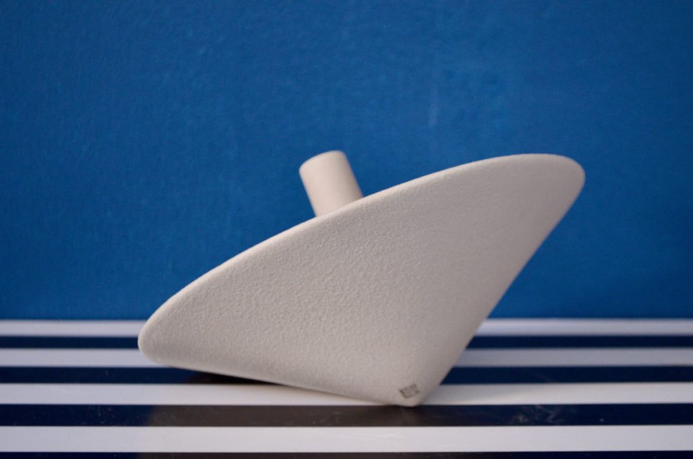 Italian Spindle Vase from Lineasette, 1980s for sale at Pamono