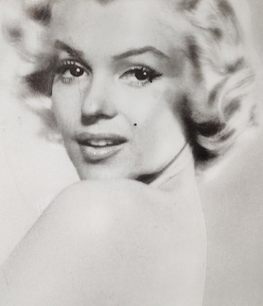 Marylin Monroe Lithograph Plaque by Roger Richman, 1980s for sale at Pamono