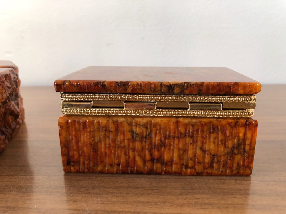 Roman Hand-Worked Alabaster Smoke Set, Italy, 1960s, Set of 3 for sale ...