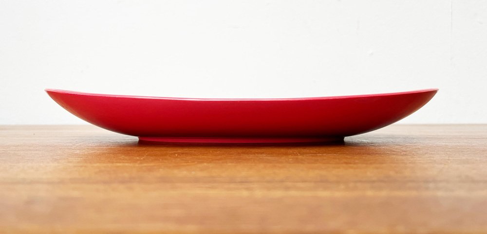 Mid-Century German Space Age Pink Plastic Bowl Plate from Revolit ...