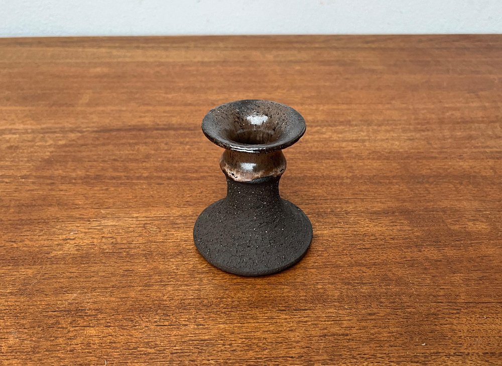 Mid-Century Danish Studio Pottery Candleholder from Lehmann Pottery ...