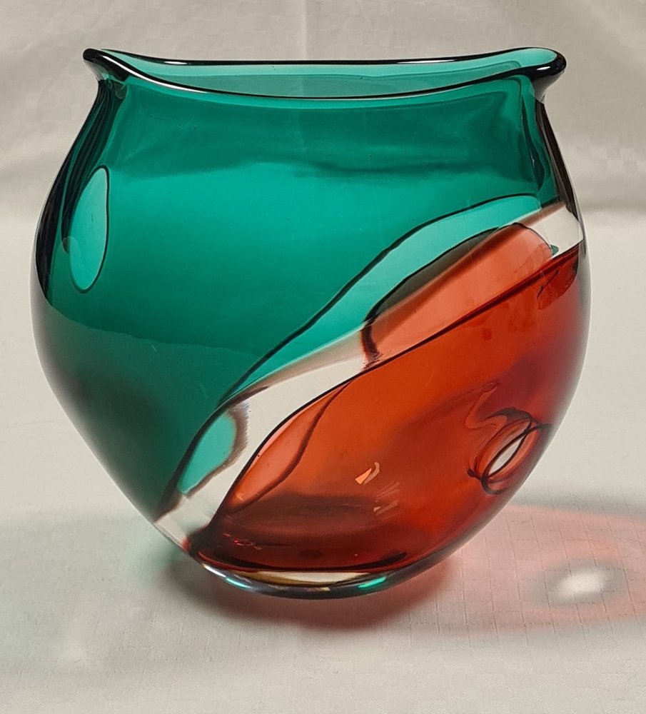 Carnival Series Vase by Archimede Seguso, 1980s for sale at Pamono