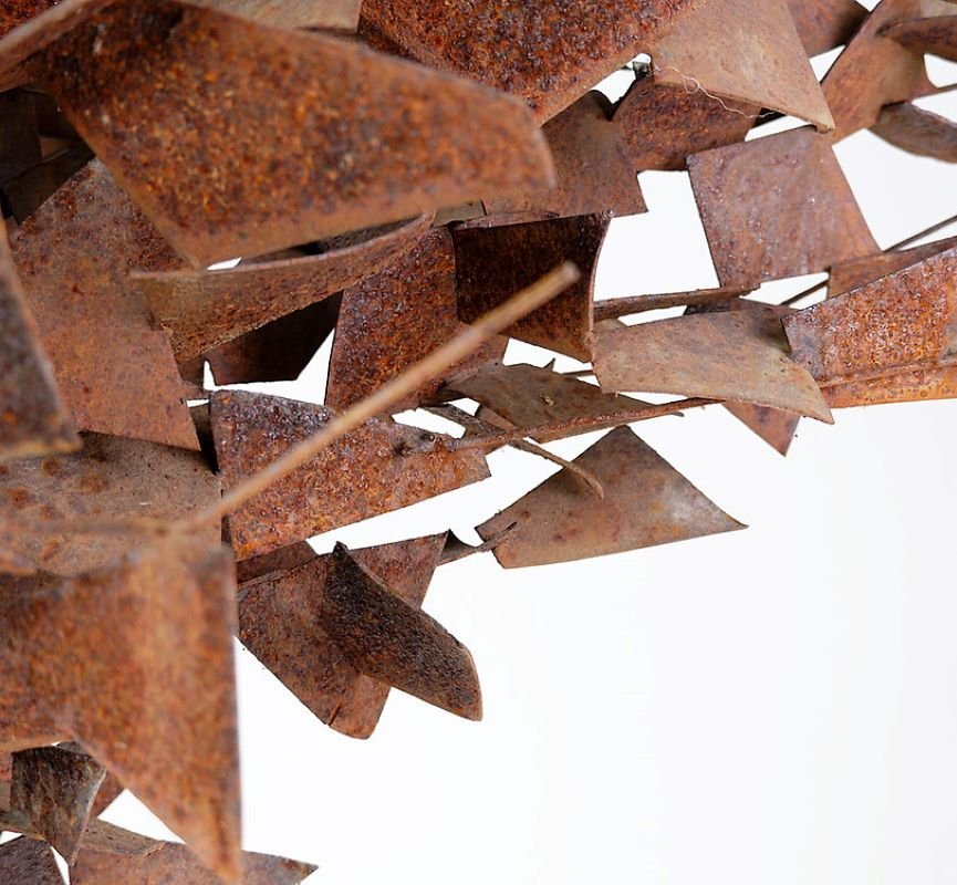 Large Rusted Sculpture, 2000s, Metal for sale at Pamono