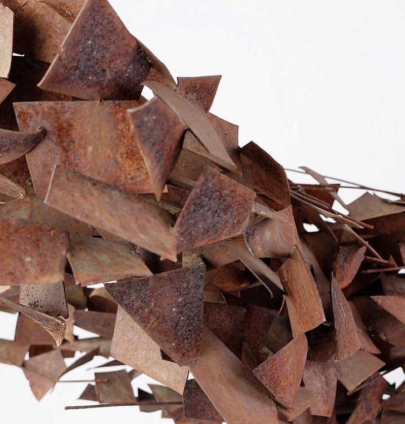 Large Rusted Sculpture, 2000s, Metal for sale at Pamono