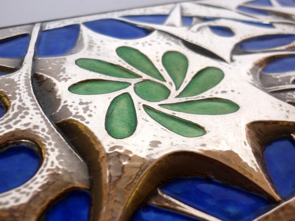 Italian Silver Box from Ottaviani, 1970s for sale at Pamono