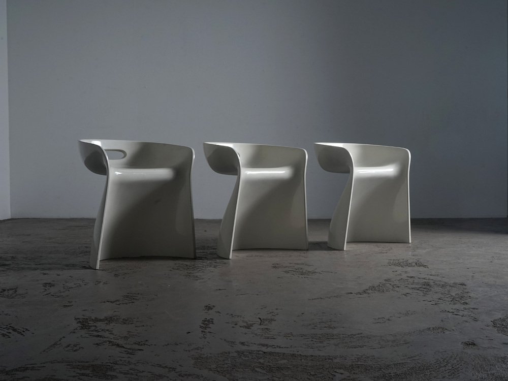 Three Top-Sit Chairs by Winfried Staeb for Reuter, 1970s, Set of 3 for ...