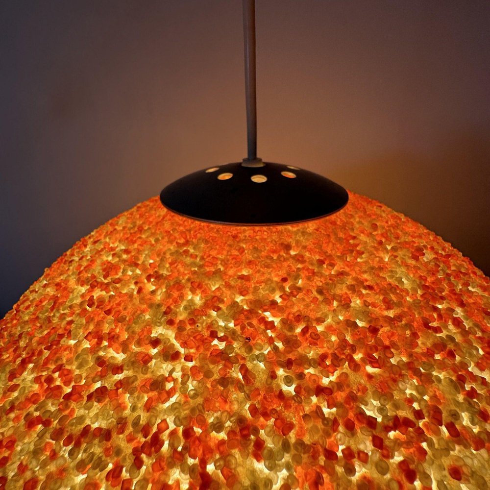 Sugar Ball Hanging Lamp by John & Sylvia Reid for Rotaflex, 1970s for ...