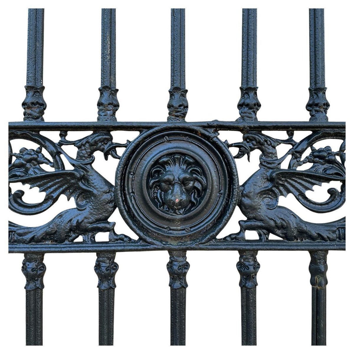 Large Victorian Cast Iron Driveway Gates from Yates Haywood & Co ...