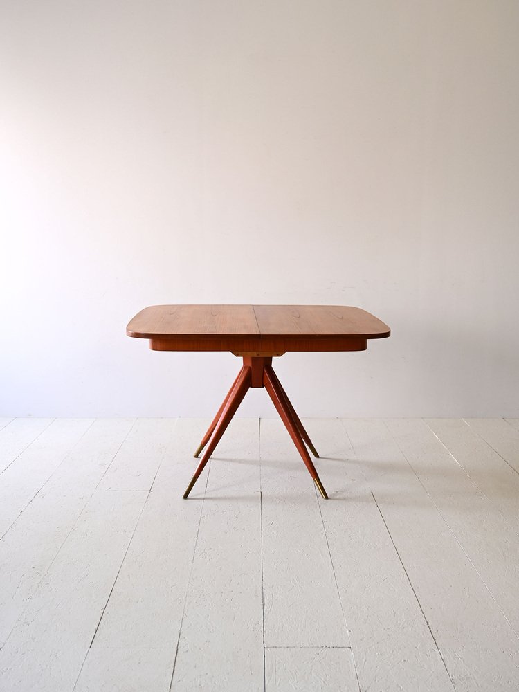 Square Table with Blunt Angles, 1950s for sale at Pamono