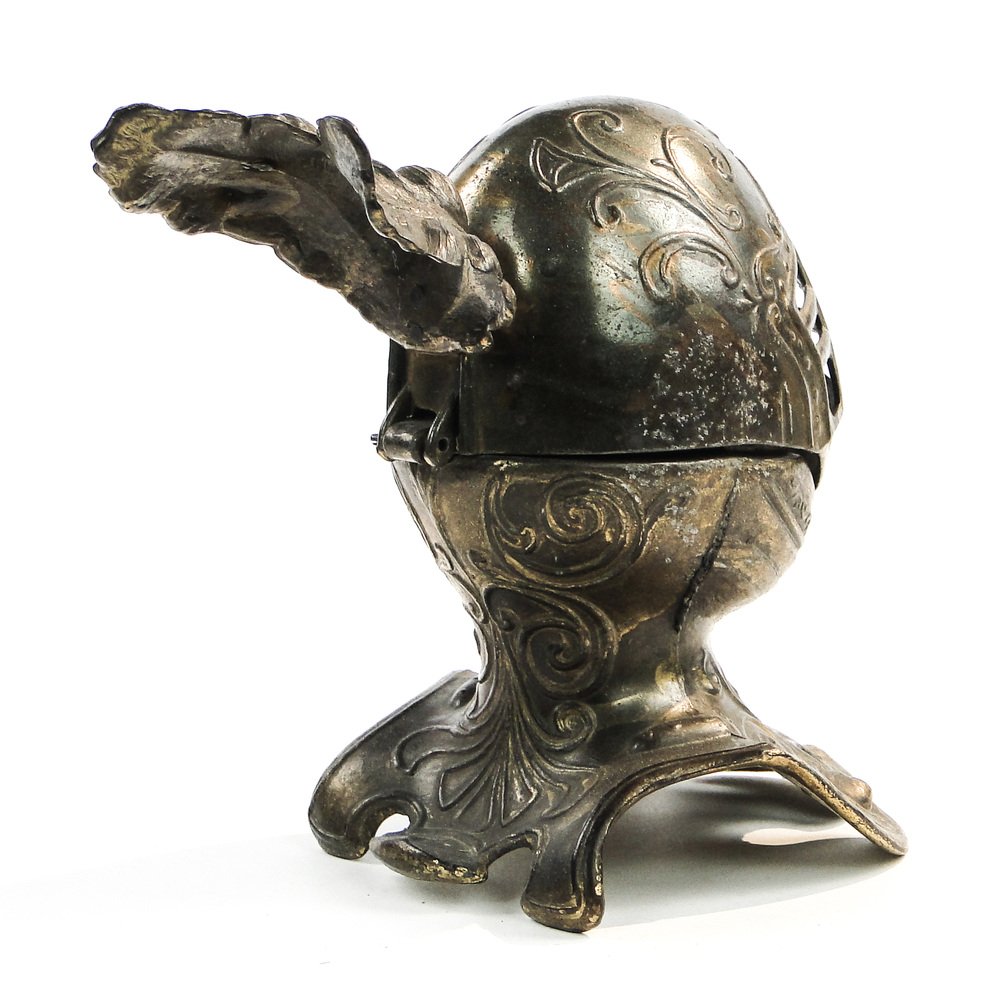 Art Nouveau German Figurative Inkwell, 1890s for sale at Pamono