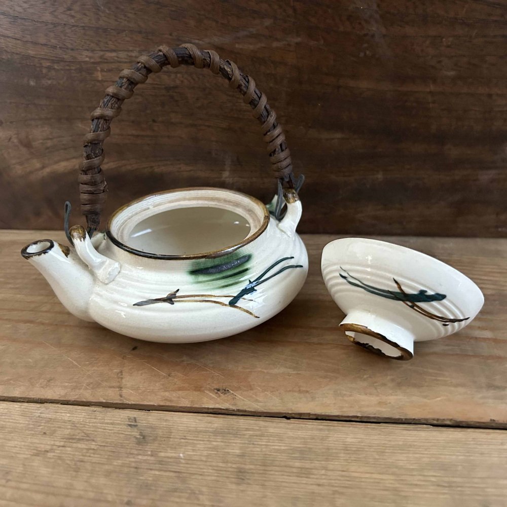 Mid-Century Porcelain Teapots, Japan, 1960s, Set of 2 for sale at Pamono