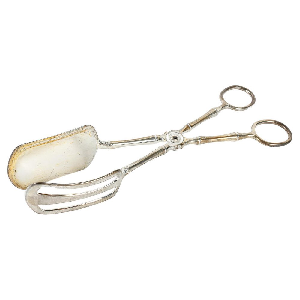 Mid-Century Silver-Plated Cake Server for sale at Pamono Mid-Century Silver-Plated Cake Server for sale at Pamono
