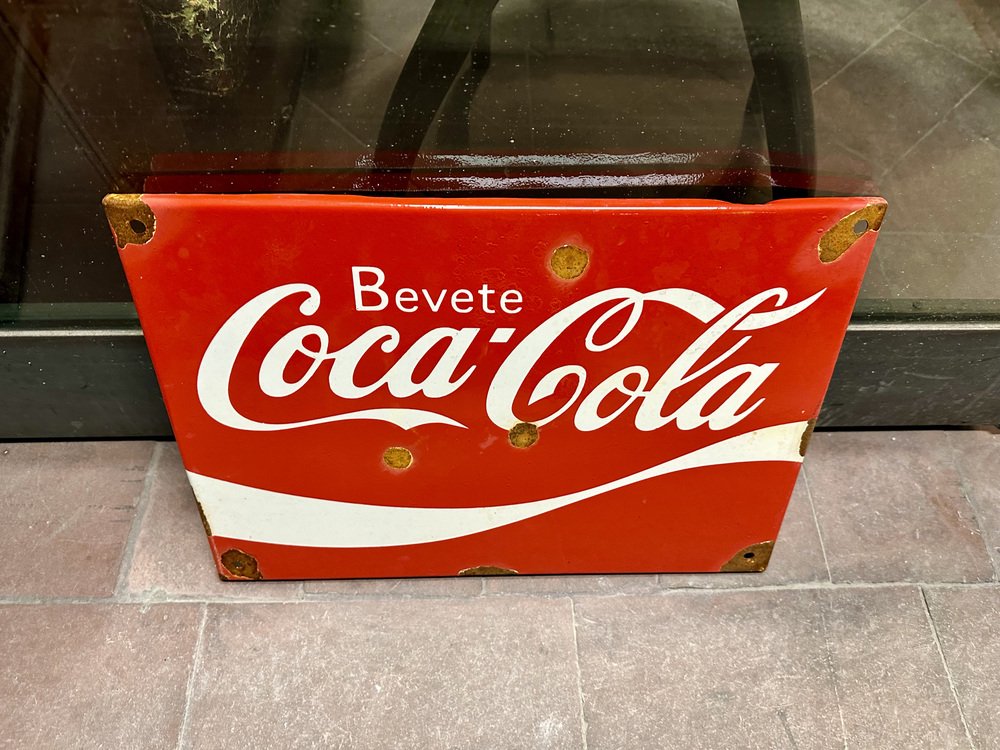 Vintage Coca Cola Sign for sale at Pamono