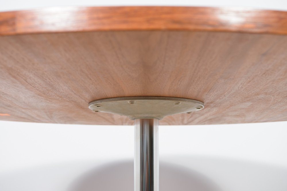 Mid-Century Round Dining Table, 1970s for sale at Pamono