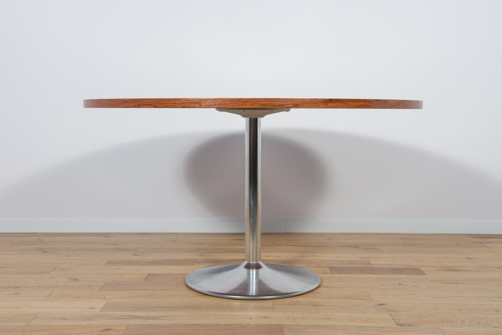 Mid-Century Round Dining Table, 1970s for sale at Pamono