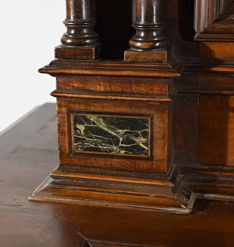 Small Mid-19th Century Renaissance Style 2-Body Buffet in Walnut for ...