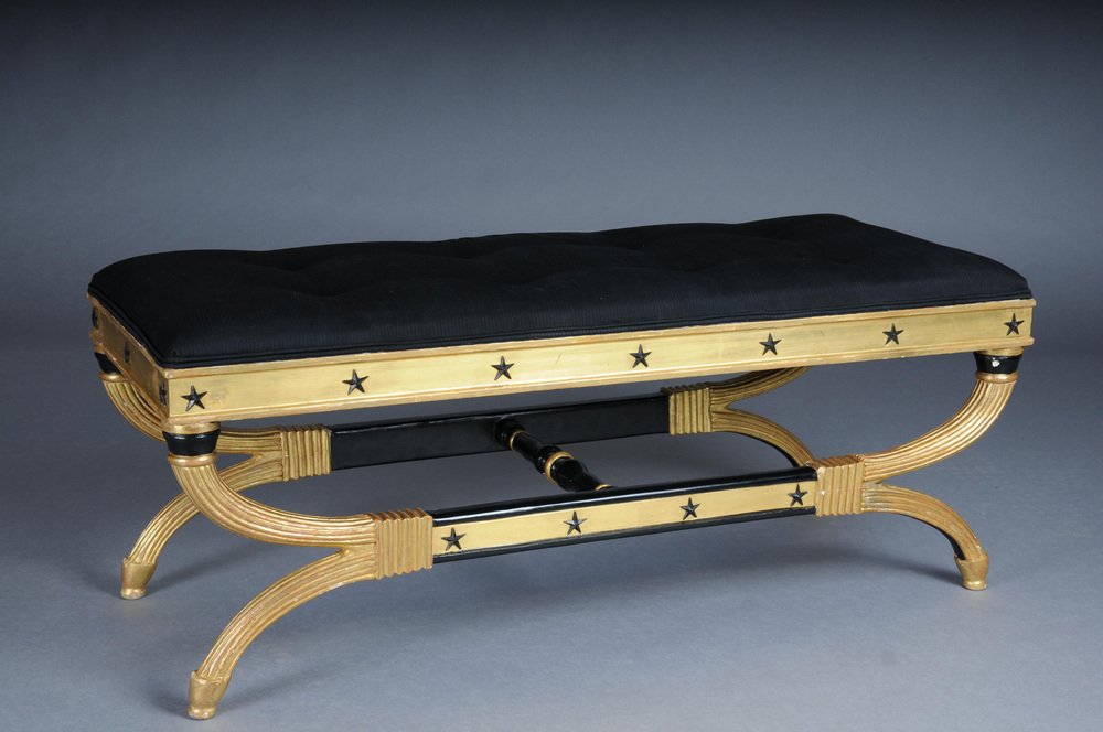 Royal Empire Gold-Plated Bench for sale at Pamono