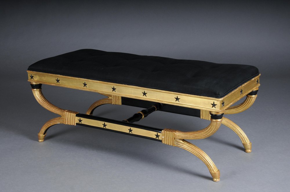 Royal Empire Gold-Plated Bench for sale at Pamono