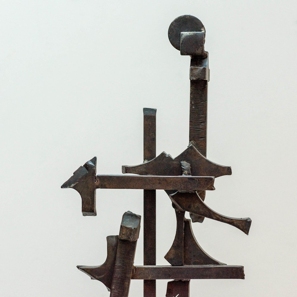 Neil Wood, Modernist Sculpture, 1960s, Steel for sale at Pamono
