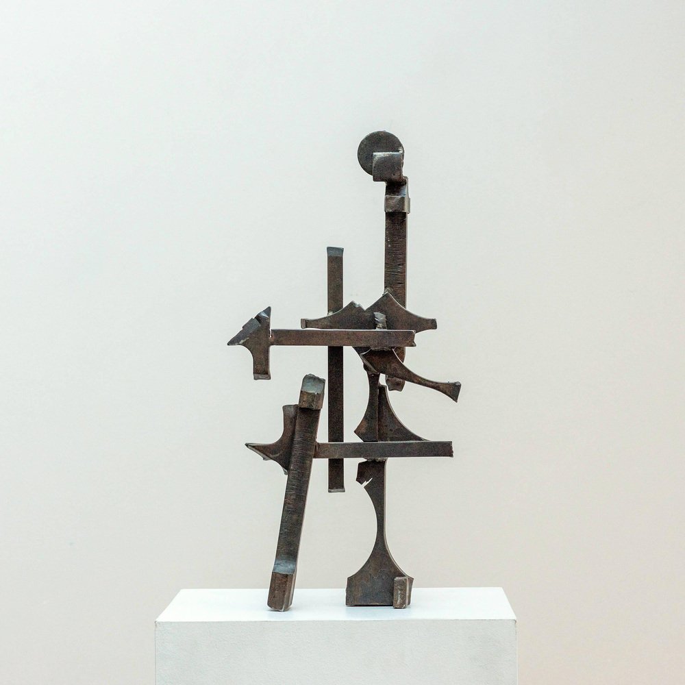 Neil Wood, Modernist Sculpture, 1960s, Steel for sale at Pamono