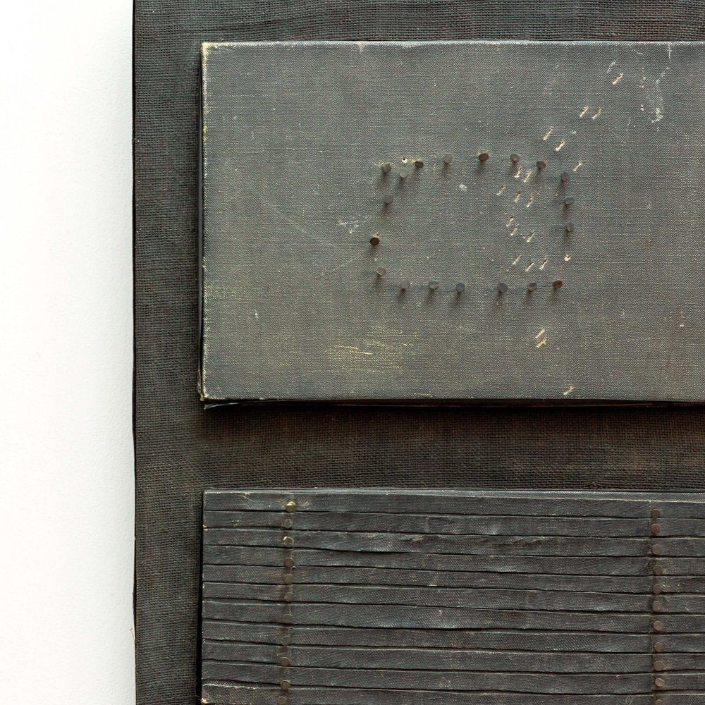 George Popperwell, Komposition, Öl- und Assemblage-Kunst bei Pamono kaufen