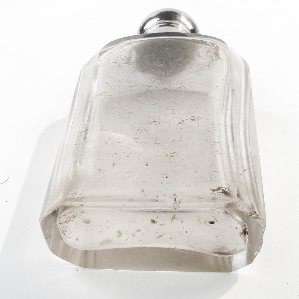 Art Deco Crystal Flask, France, 1930s for sale at Pamono