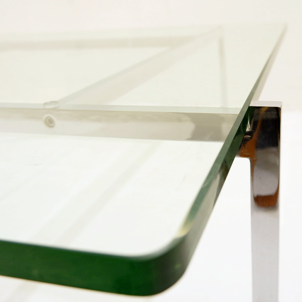 Chrome Coffee Table in the style of Poul Kjaerholm, Denmark, 1970s for ...