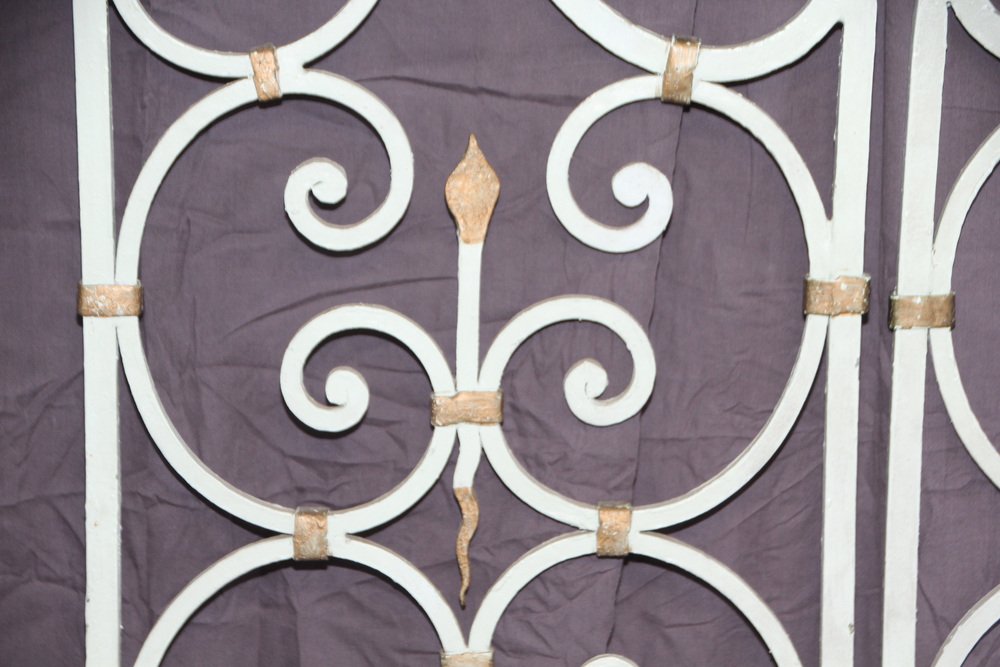 Wrought Iron Interior Doors by Gilbert Poillerat, 1950s, Set of 2 for ...