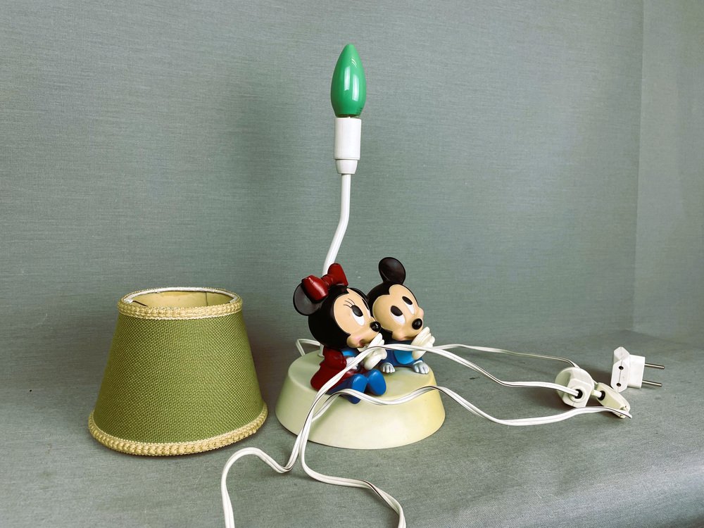 American Mickey Mouse Table Lamp by Walt Disney, 1984 for sale at Pamono