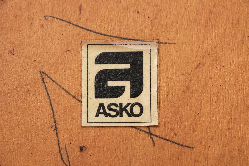 Dining Room Chairs by Asko, Finland, 1960s, Set of 4 for sale at Pamono