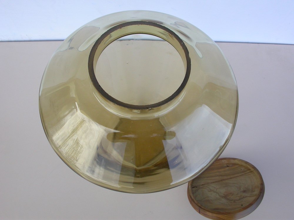 Blown Glass Vase, Italy, 1950s for sale at Pamono