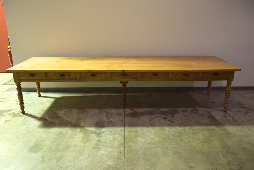 Vintage Oak Passing Table, 1950s for sale at Pamono