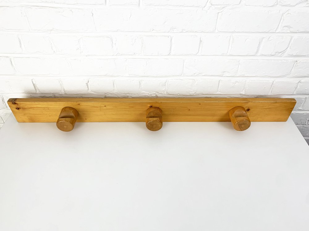 French Coat Rack in Pinewood attributed to Charlotte Perriand for Les ...