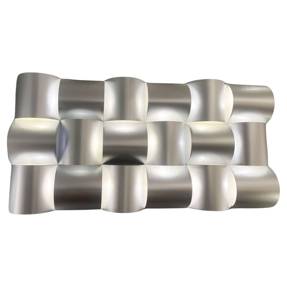 Modular Aluminium Wall Light Panel, Belgium for sale at Pamono