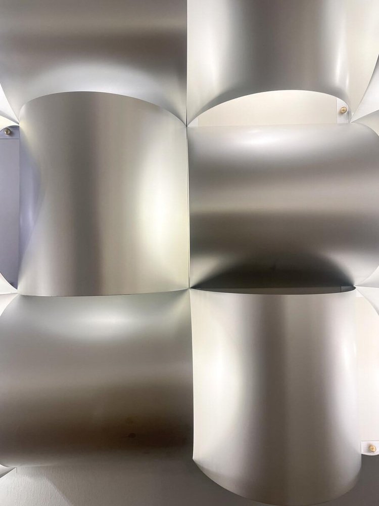 Modular Aluminium Wall Light Panel, Belgium for sale at Pamono