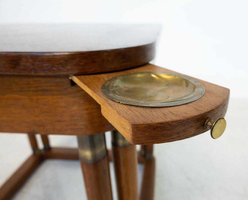 Oak Game Table, 1920s for sale at Pamono