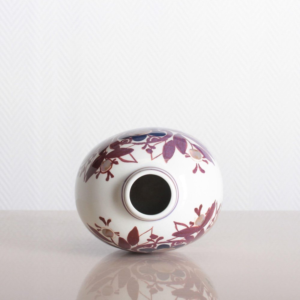 Ovale Temple Vase von Royal Copenhagen bei Pamono kaufen