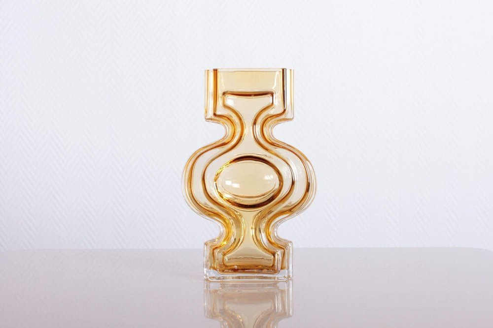 Amber Emma Vase by Helena Tynell for sale at Pamono